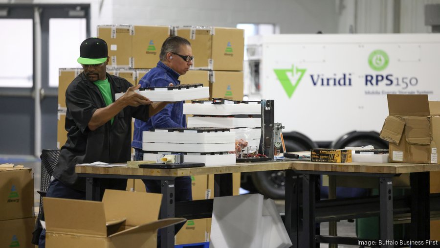 Viridi's battery storage business poised for growth - Buffalo Business ...
