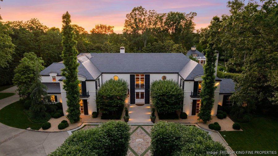 Edwin Keeble-designed mansion listed at $23.8M in Belle Meade ...