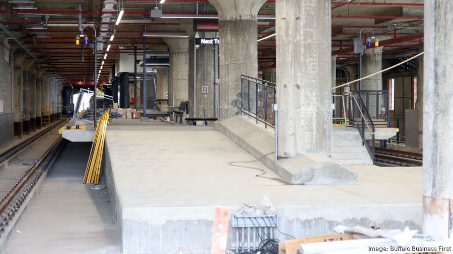 NFTA prepares to open DL&W metro station as work continues - Buffalo ...