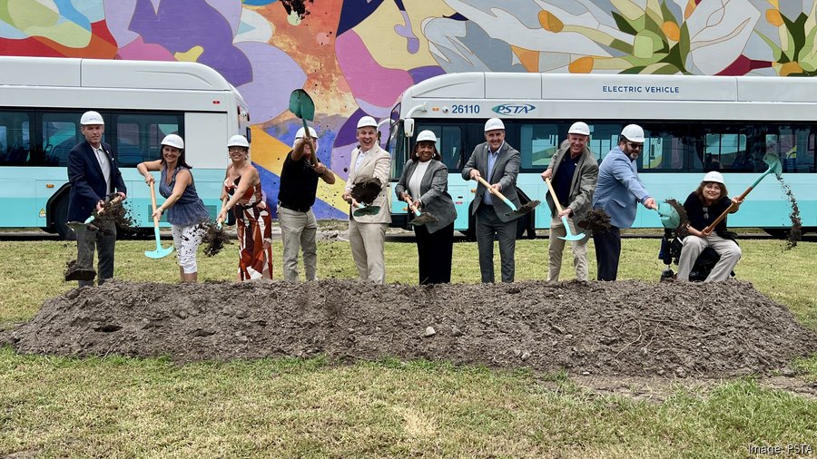 PSTA breaks ground on Clearwater Station transit center - Tampa Bay ...