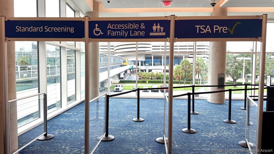 Tampa airport launches family security lanes to expedite travel - Tampa ...