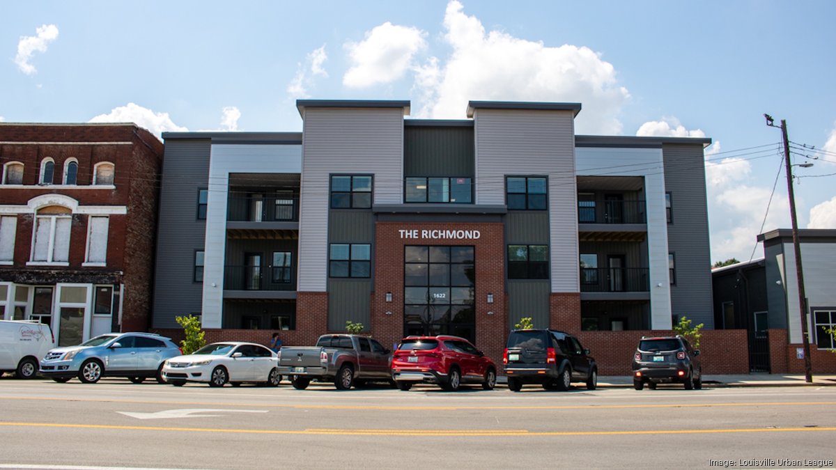 Urban League and REBOUND unveil 15-unit apartment building - Louisville ...