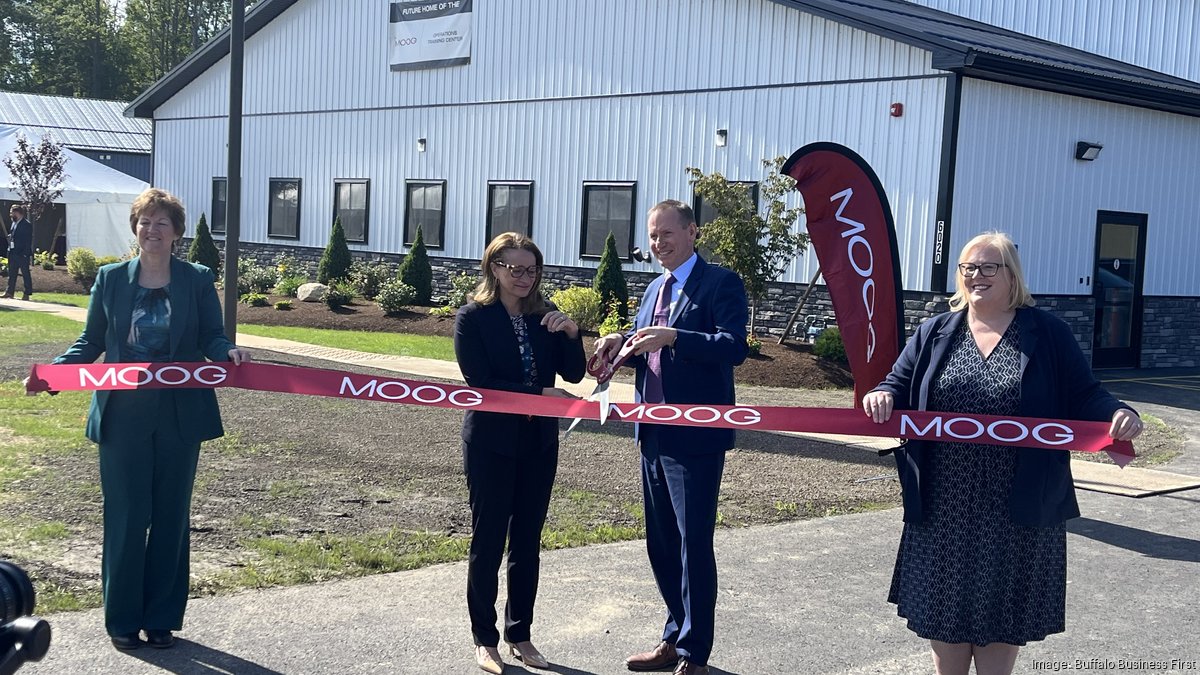 Moog opens $5M training facility in Elma - Buffalo Business First