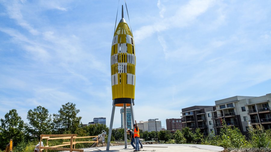 Playscape pieces land at Exploration Place's expansion - Wichita ...