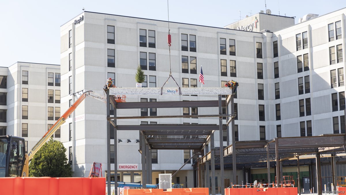 Mercy South's $75M emergency department expansion hits milestone - St ...