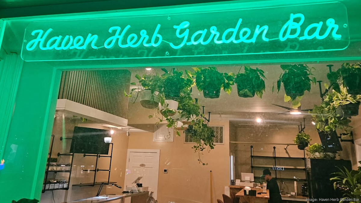 Cannabis cafe Haven Herb Garden Bar opens in Raleigh - Triangle ...