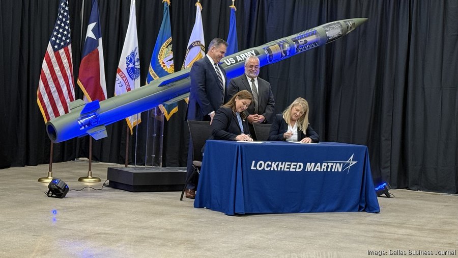 Lockheed Martin signs $9.8B contract at Grand Prairie missile factory ...