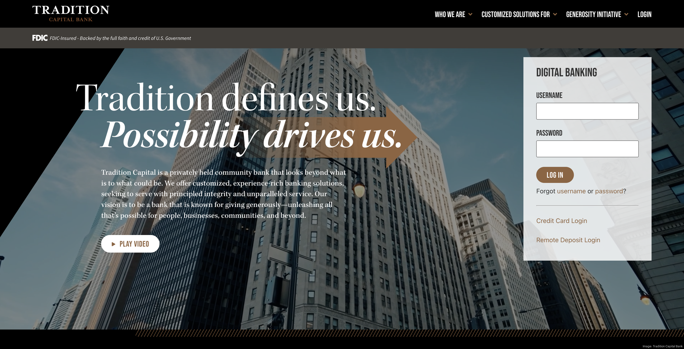Celebrating 20 years of growing Tradition Capital Bank! - Minneapolis ...