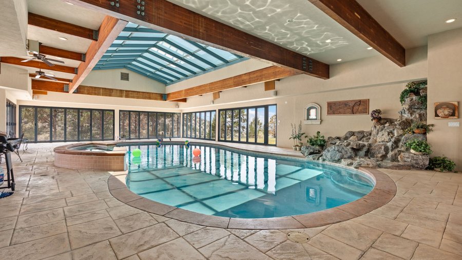 $5.8M Albuquerque estate boasts 177 acres, indoor pool - Albuquerque ...