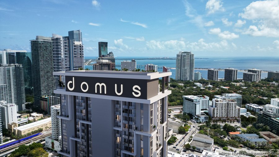 North Development breaks ground on Domus Brickell Center condo hotel - South Florida Business ...