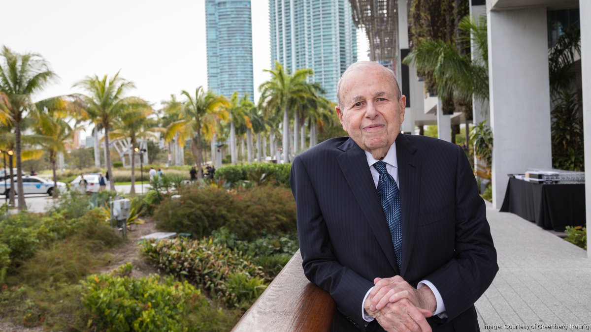 Greenberg Traurig's Larry J. Hoffman dies at 95 - South Florida ...