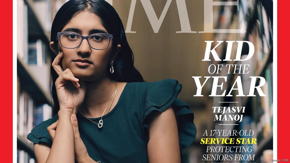 Frisco's Tejasvi Manoj named Time's Kid of the Year - Dallas Business ...