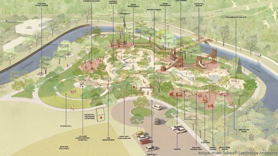Brackenridge Park Conservancy plans $10M playground project - San Antonio Business Journal