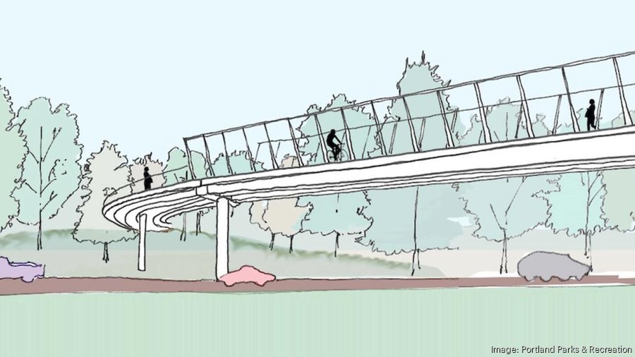 Plans for new pedestrian bridge in North Portland moving forward ...