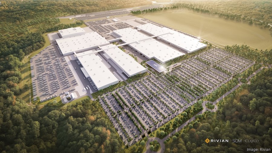 Rivian holds groundbreaking for Georgia plant - Atlanta Business Chronicle