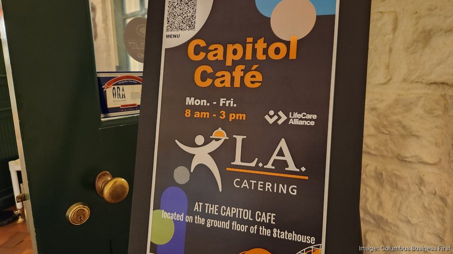 L.A. Catering reopens Capitol Café at Ohio Statehouse - Columbus ...