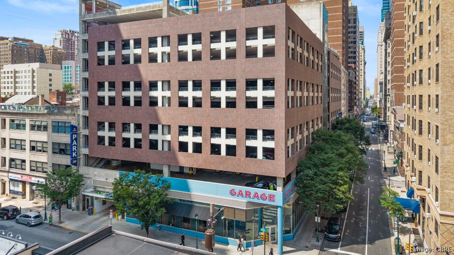 668-space Center City parking garage put up for sale - Philadelphia ...