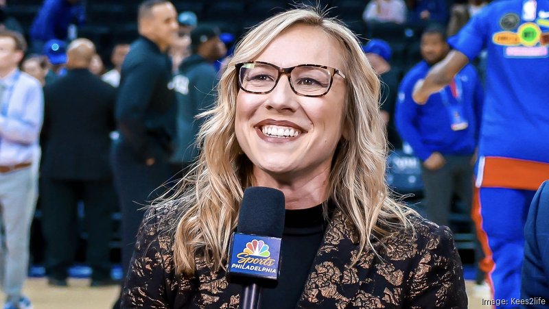 76ers announcer Kate Scott ready to make broadcast history again - Bizwomen