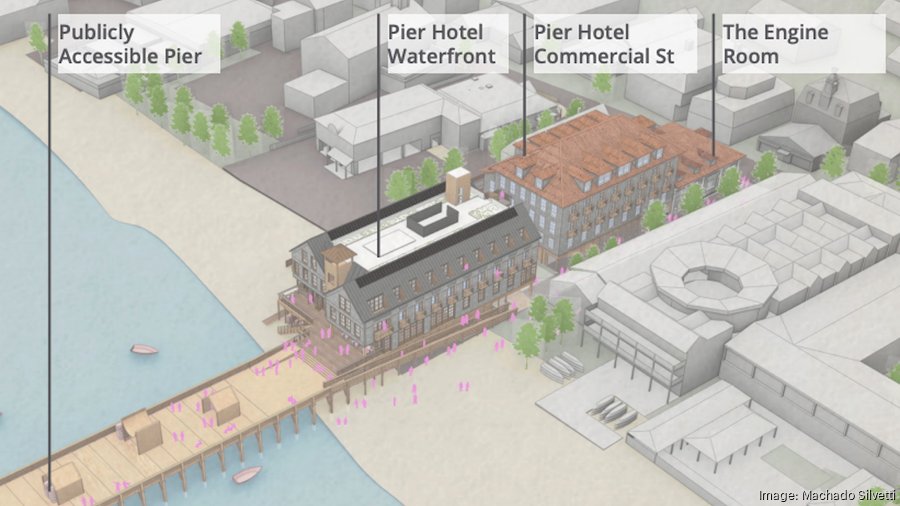 Pier hotel planned for Provincetown waterfront site - Boston Business ...