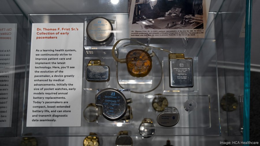 Frist artifacts on display in HCA headquarters - Nashville Business Journal