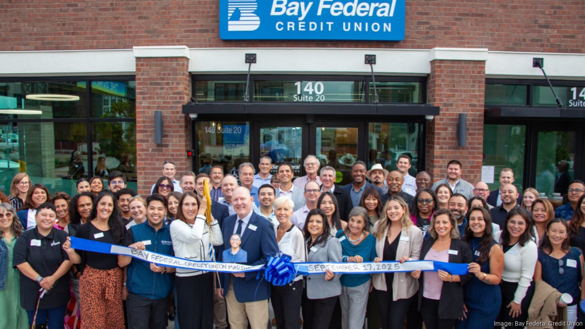 Bay Federal Credit Union plants flag in Marina - Silicon Valley ...