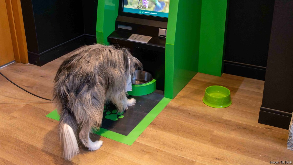 TD Bank adds dog ATM in Coral Gables - South Florida Business Journal
