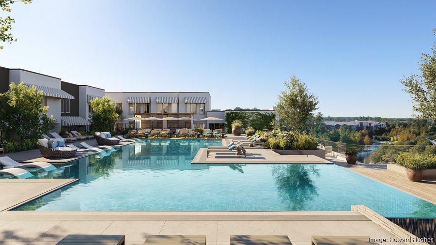 Howard Hughes unveils 1 Riva Row apartment tower in The Woodlands ...