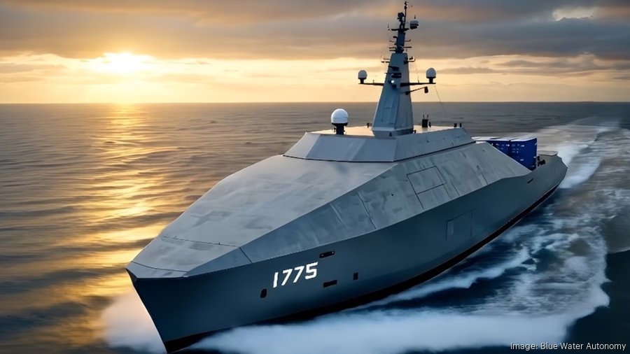 Crewless naval warfare is being built in New England - Boston Business ...