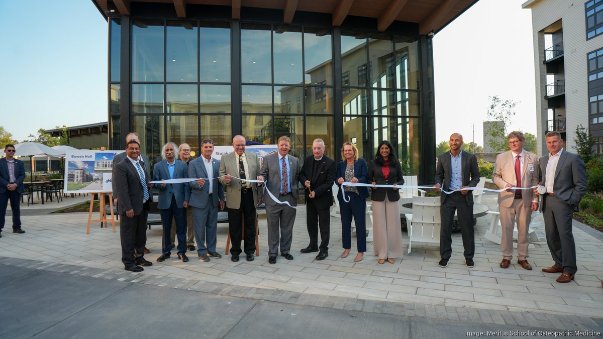Meritus Health opens 340-unit student housing hub for med school ...