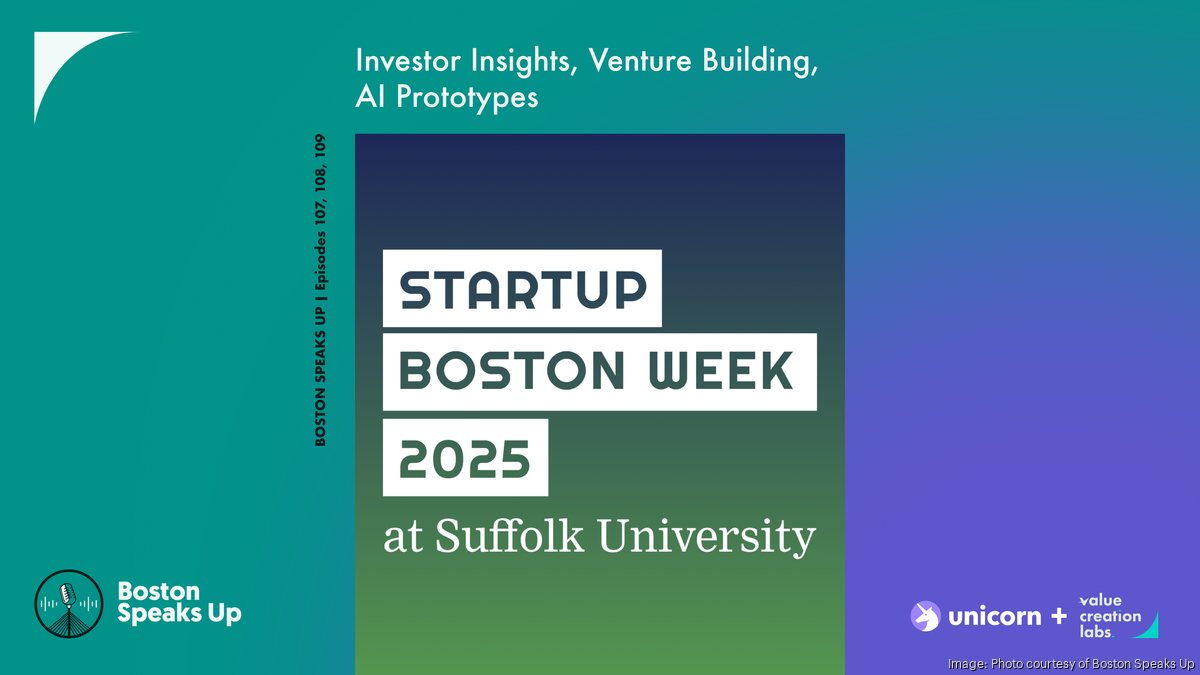 Boston Speaks Up Live at Startup Boston Week - Boston Business Journal