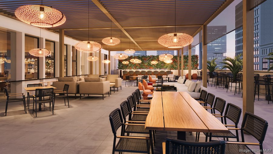 Hilton Motif reopens Frolik rooftop restaurant in Seattle - Puget Sound ...