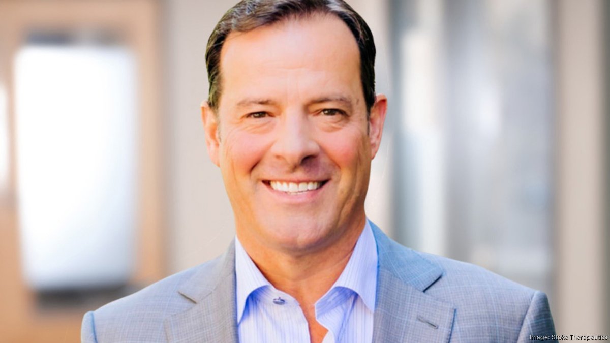 Former Vertex COO Ian Smith named CEO at Stoke - Boston Business Journal