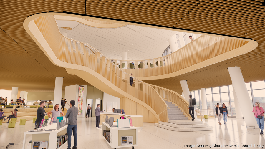 New $137M uptown library hits construction milestone (PHOTOS ...
