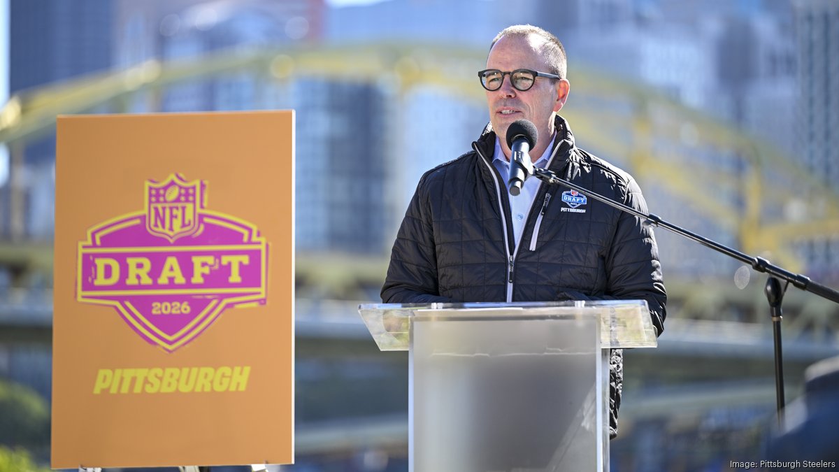 NFL unveils logo for 2026 Draft in Pittsburgh - Pittsburgh Business Times