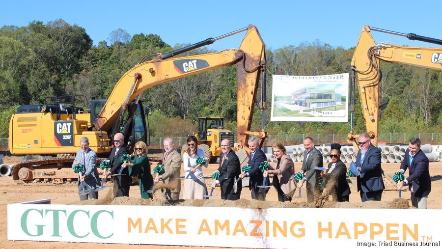 Guilford Tech Community College breaks ground on $35M aviation campus ...