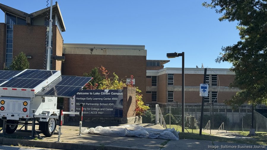 Morgan State to start demolition of Lake Clifton High School ...