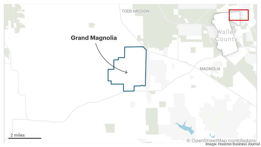 Land Tejas plans 8,200-home lagoon community near Magnolia - Houston ...