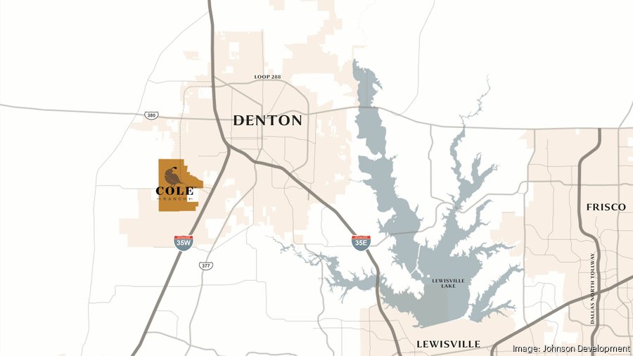 Johnson Development plans 4.4K-home community at Denton's Cole Ranch ...