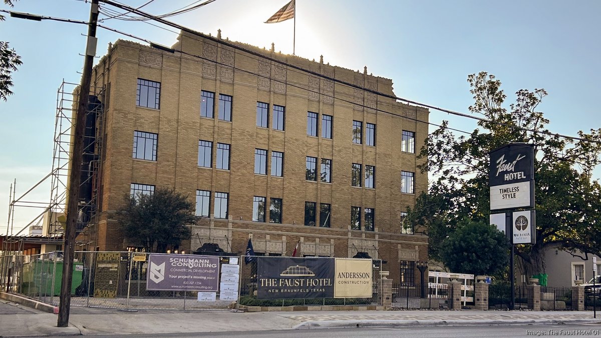 Faust Hotel New Braunfels reopens with Wilhelm & Werner - San Antonio ...