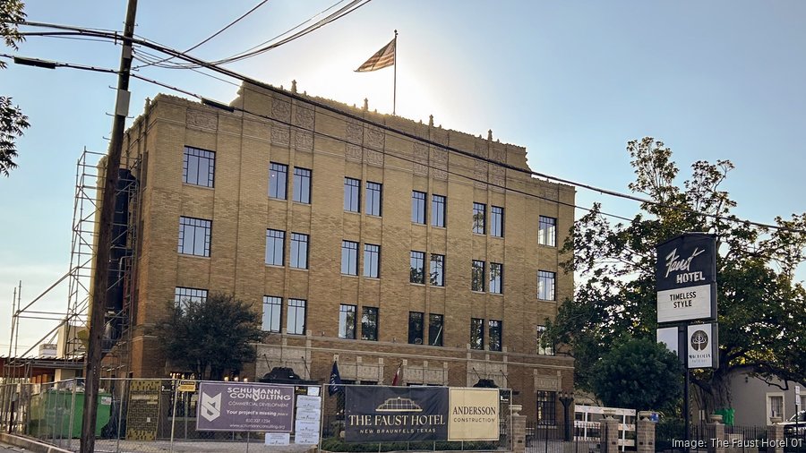 Faust Hotel in New Braunfels to reopen spring 2026 - San Antonio ...