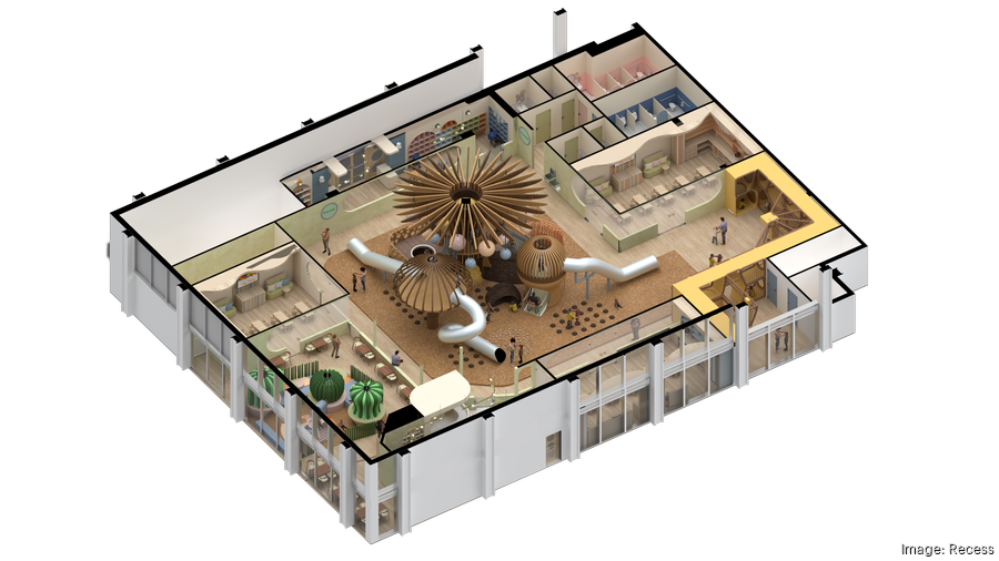 Recess reveals renderings of new family dining and play venue - Houston ...