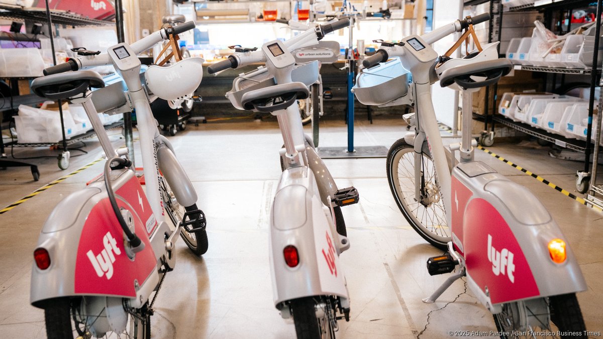Lyft designs next-generation e-bikes at San Francisco workshop ...