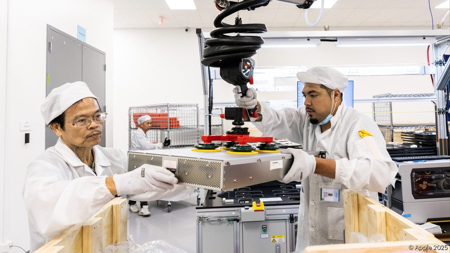 Apple's Houston factory begins shipping out AI servers - Houston ...