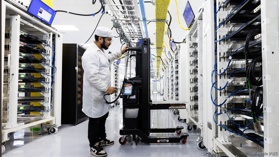 Apple's Houston factory begins shipping out AI servers - Houston ...