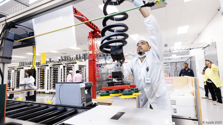 Apple's Houston factory begins shipping out AI servers - Houston ...
