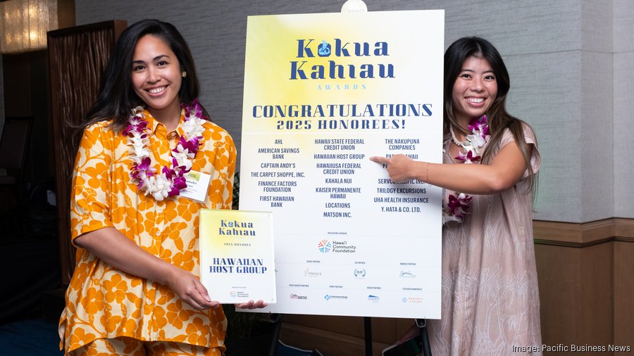 Photos: Pacific Business News celebrates inaugural Kokua Kahiau Awards ...