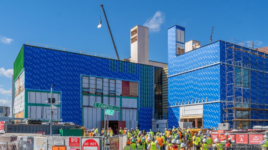 American Repertory Theater's new venue reaches key construction phase ...