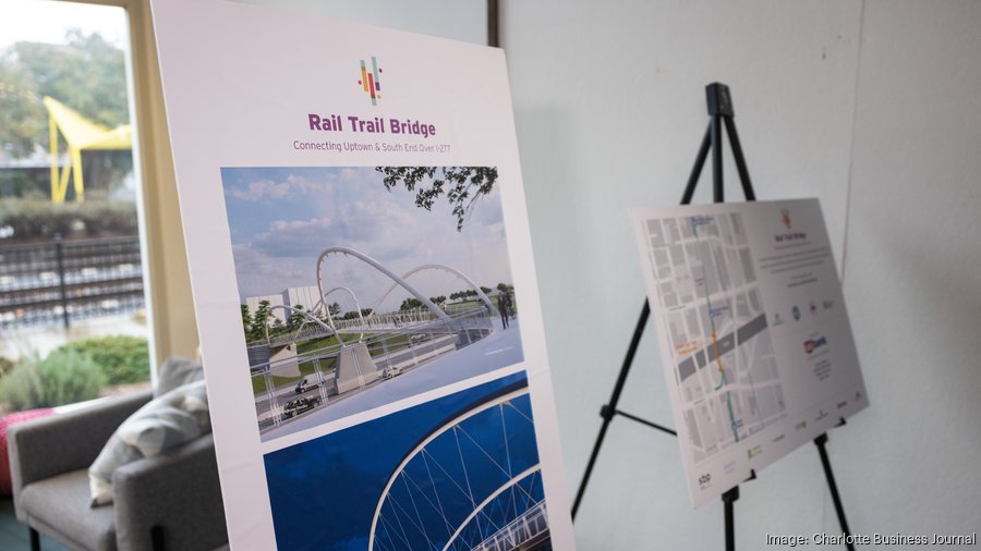 Rail Trail Bridge construction to begin, linking uptown and South End ...