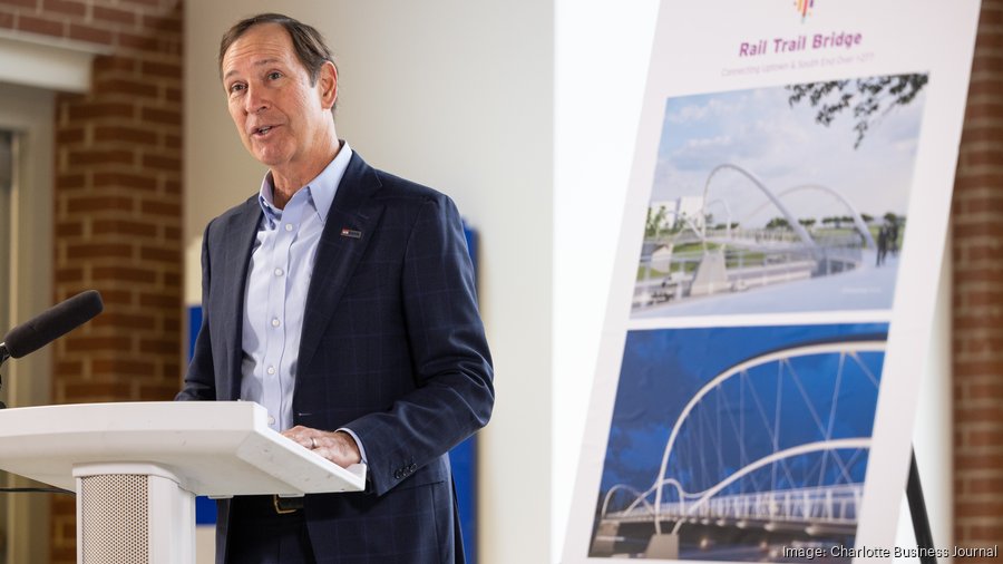 Rail Trail Bridge construction to begin, linking uptown and South End ...