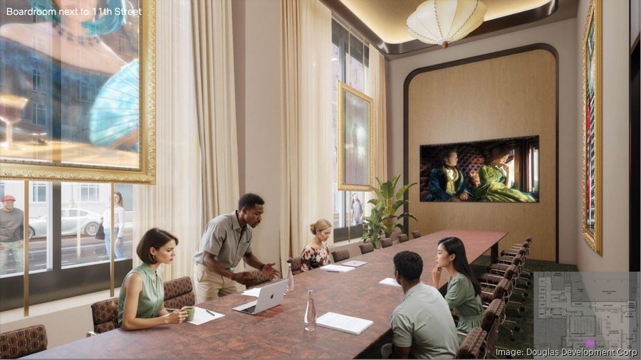 Netflix plans entertainment hub at D.C.'s historic Woodies building - Washington Business Journal